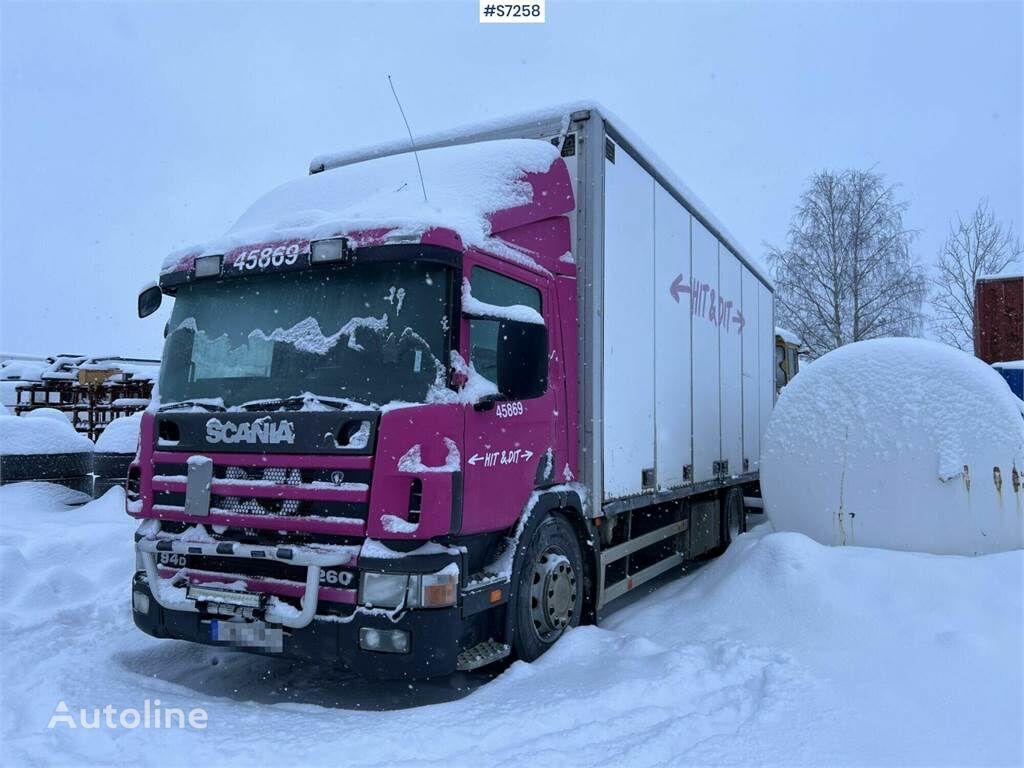 Scania P94DB4x2NB260 Box truck kamion furgon