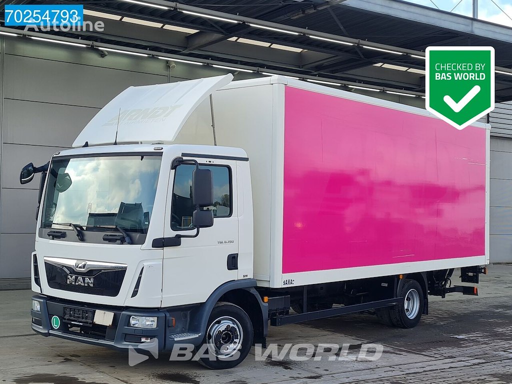 MAN TGL 8.190 4X2 Ladebordwand Manual 8 tonner Euro 6 kamion furgon