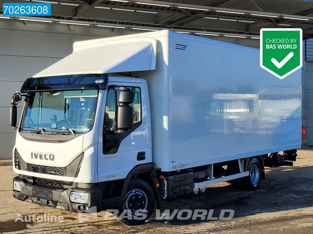 IVECO Eurocargo 75E190 4X2 NEW 7.5tonner Manual Ladebordwand ACC Euro kamion furgon