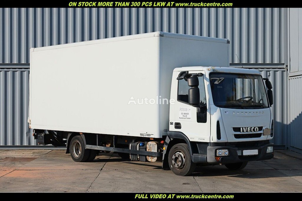 IVECO EUROCARGO 75E18, EURO 6, TAIL LIFT kamion furgon