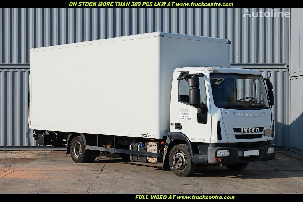 IVECO EUROCARGO 75E18, EURO 6, TAIL LIFT kamion furgon