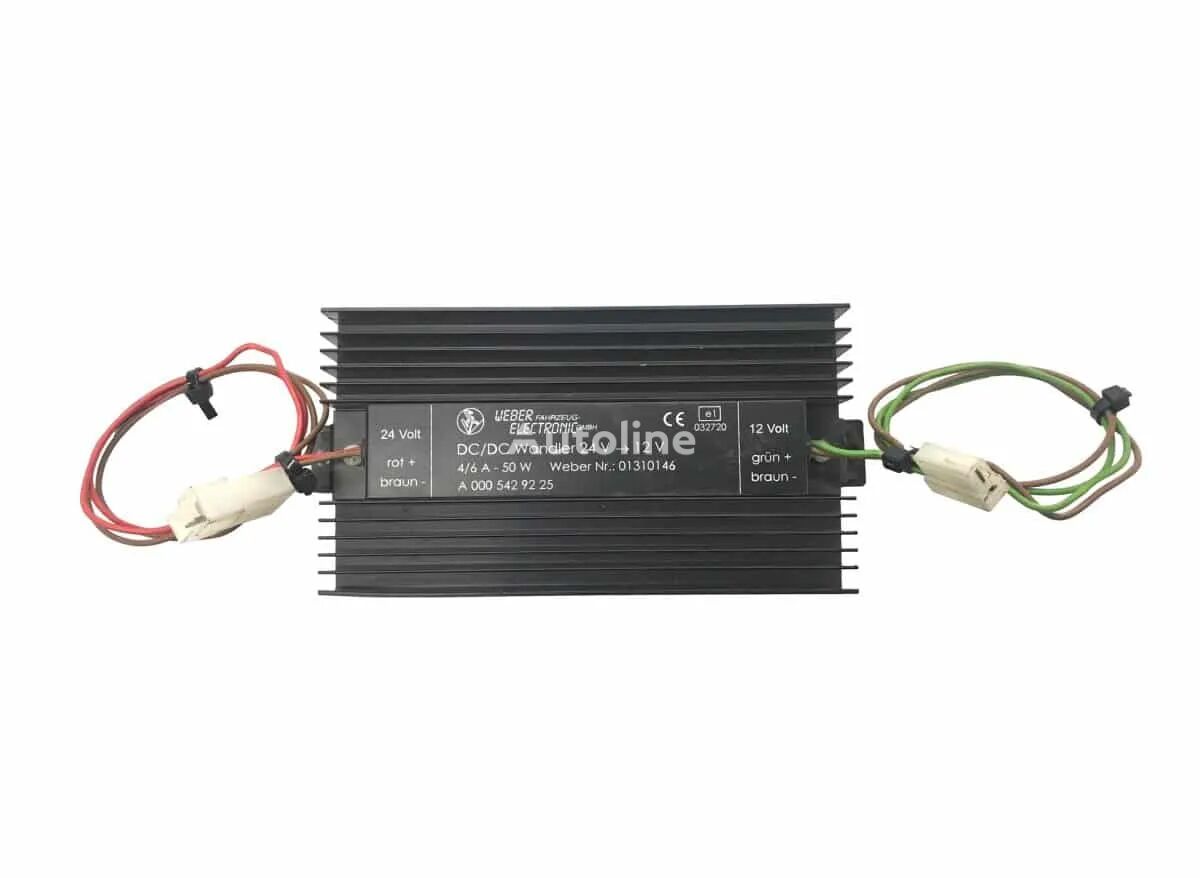 Convertor de Tensiune DC/DC 24V la 12V, 4/6A, 50W A pretvarač napona za Mercedes-Benz A0005429225 kamiona