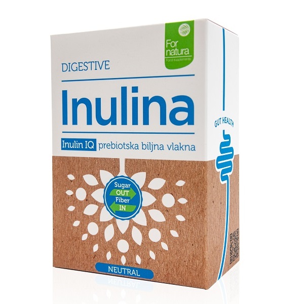 Inulina inulin IQ prirodna biljna vlakna 75 g Fornatura