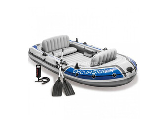 Intex Čamac 315 x 165 x 43cm Excursion 4 Boat set 68324NP