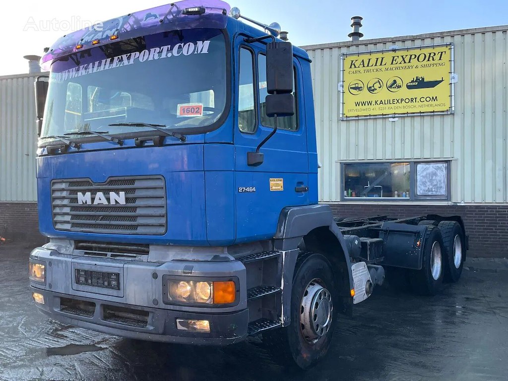 MAN 27.464 Chassis Cab Tractor 6x4 Full Spring Suspension ZF Intarde kamion šasija