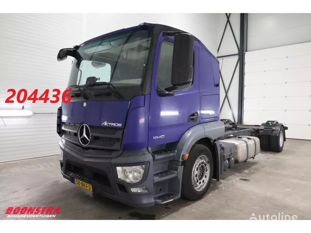 Mercedes-Benz Actros 1940 kamion šasija