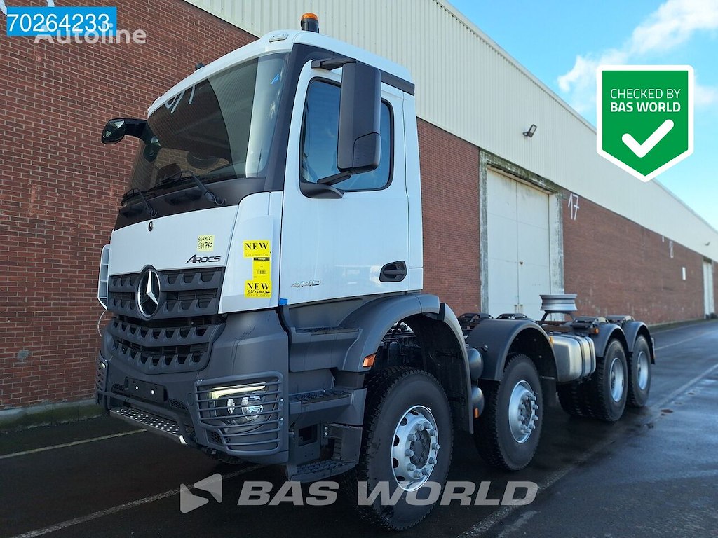 Novi Mercedes-Benz Arocs 4140 8X4 NEW! Chassis Steel-Suspension Euro 3 kamion šasija