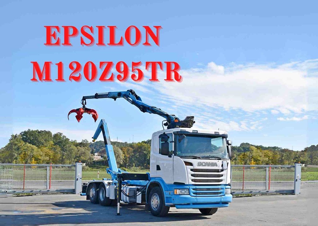 Scania G 440 * Abrollkipper * EPSILON M120Z95TR* TOP kamion rol kiper