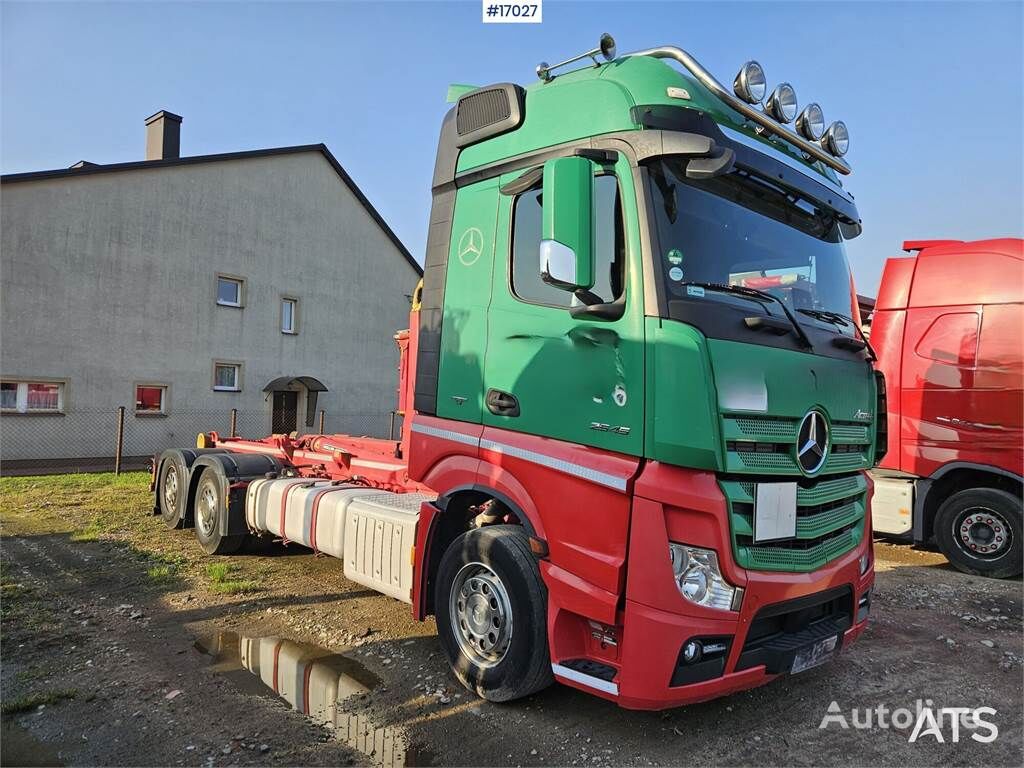 Mercedes-Benz Actros 2545, 6x2, HAKOWIEC MEILER RK 20.70 kamion rol kiper