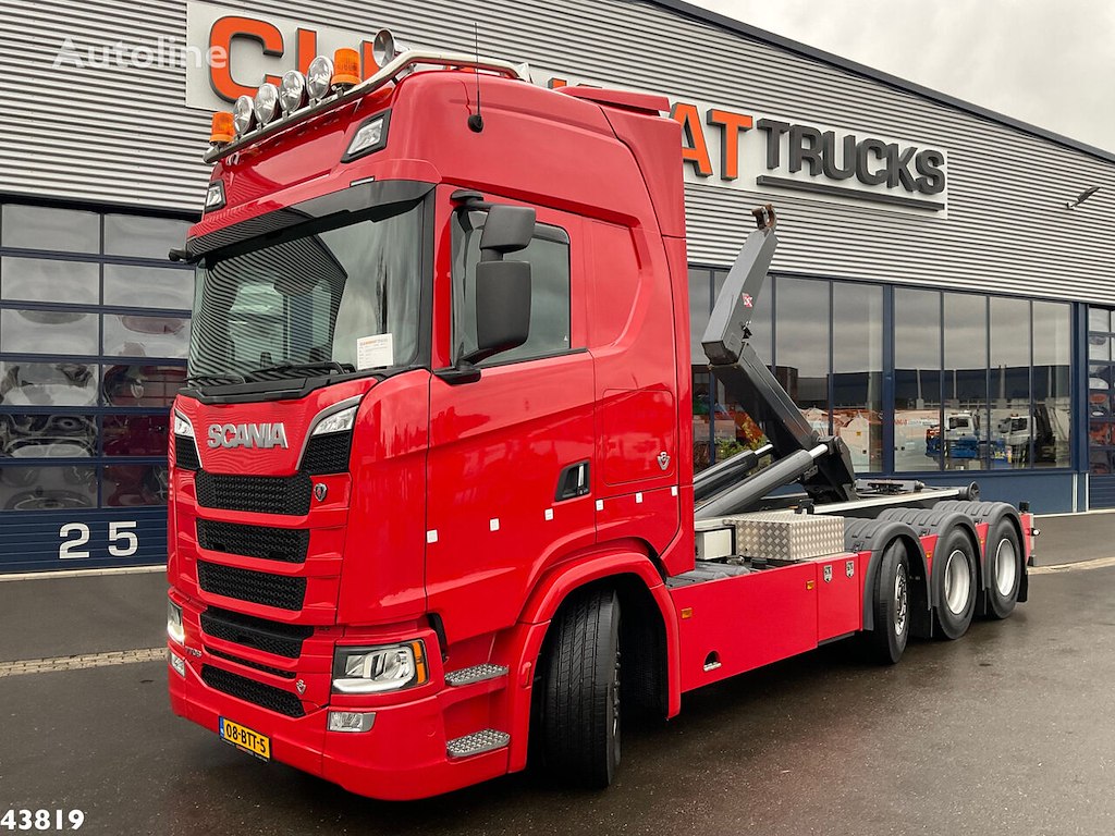 Scania S770 V8 8x2 Euro 6 VDL 25 Ton haakarmsysteem Just 11.115 km! kamion rol kiper