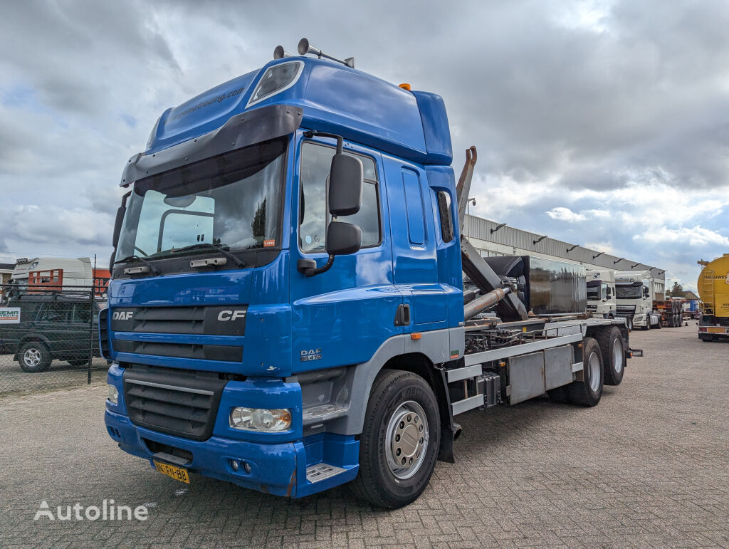 DAF FAS CF85.410 6x2 Spacecab Euro5 - HaakarmSysteem AJK 20T - KlapB kamion rol kiper