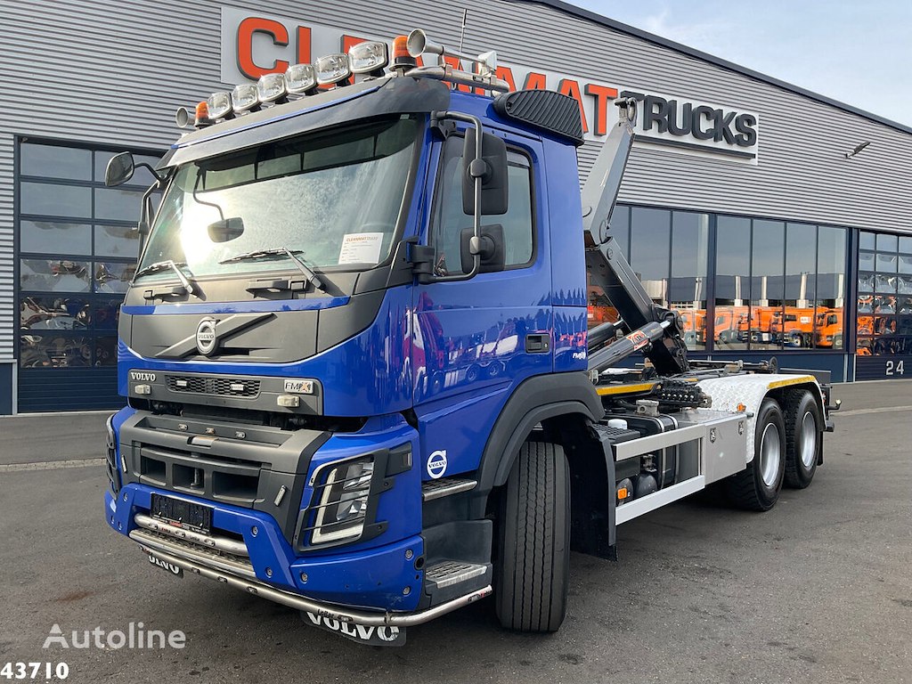 Volvo FMX 460 6x4 Euro 6 AJK haakarmsysteem kamion rol kiper