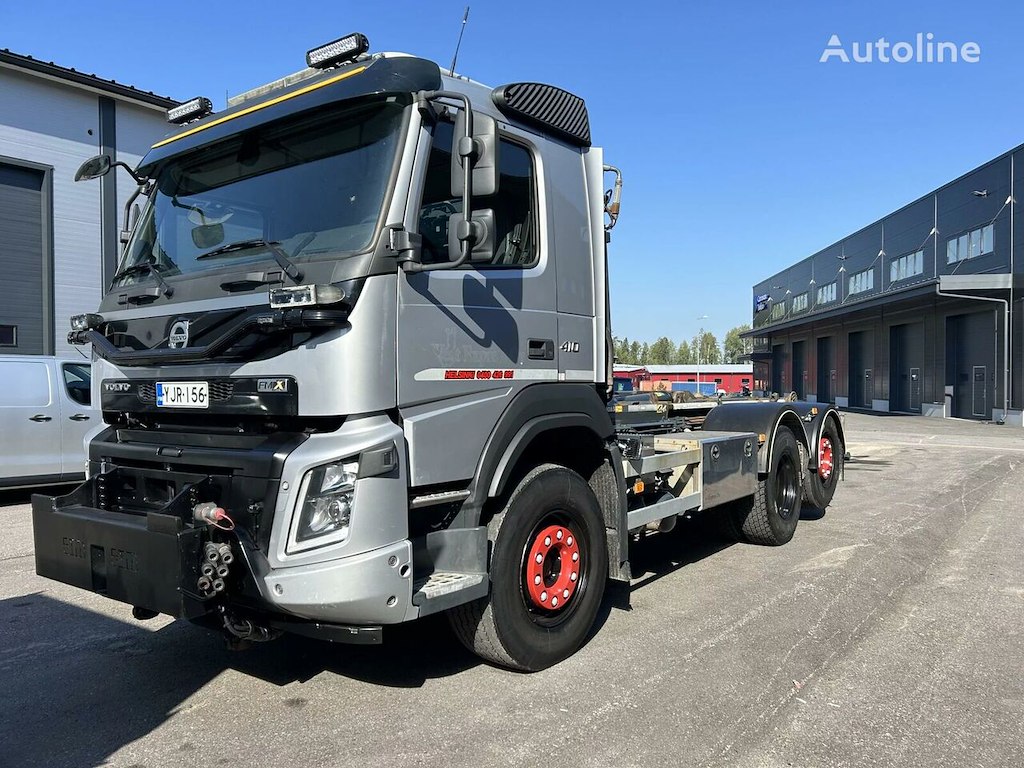 Volvo FMX 410 JOAB Koukku + Aurapuskuri kamion rol kiper