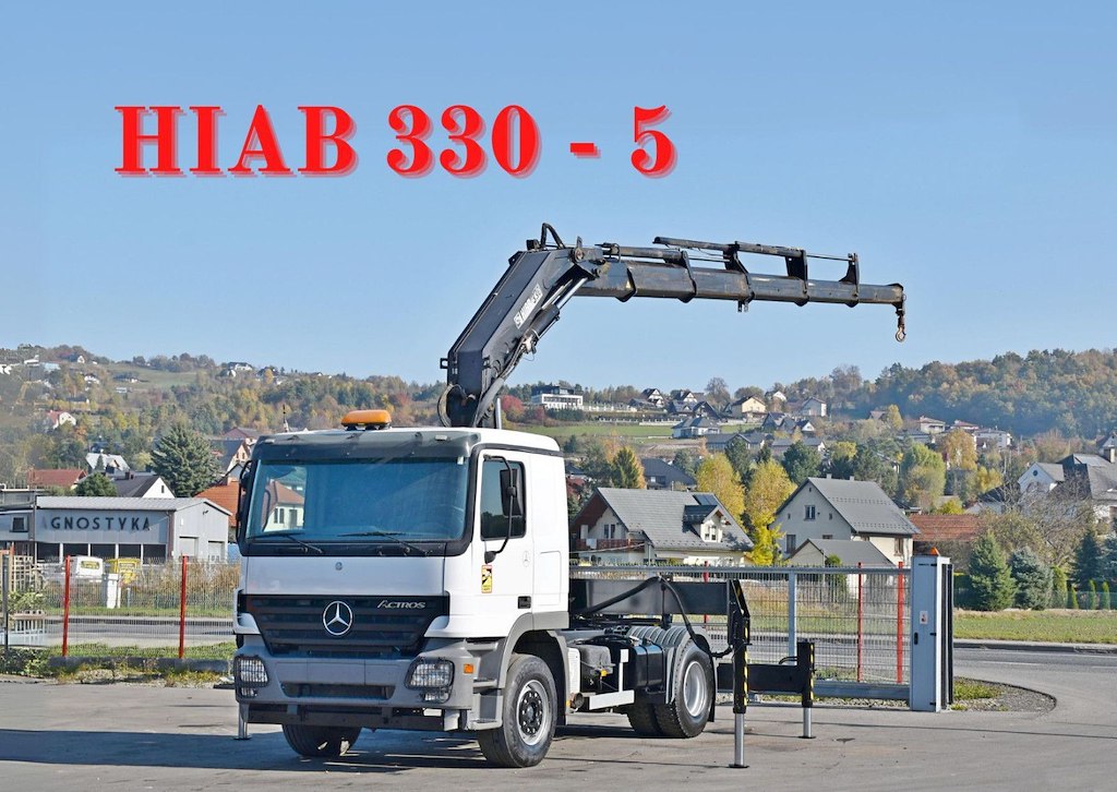 Mercedes-Benz ACTROS 1844 * Sattelzugmaschine *HIAB 330-5/FUNK tegljač