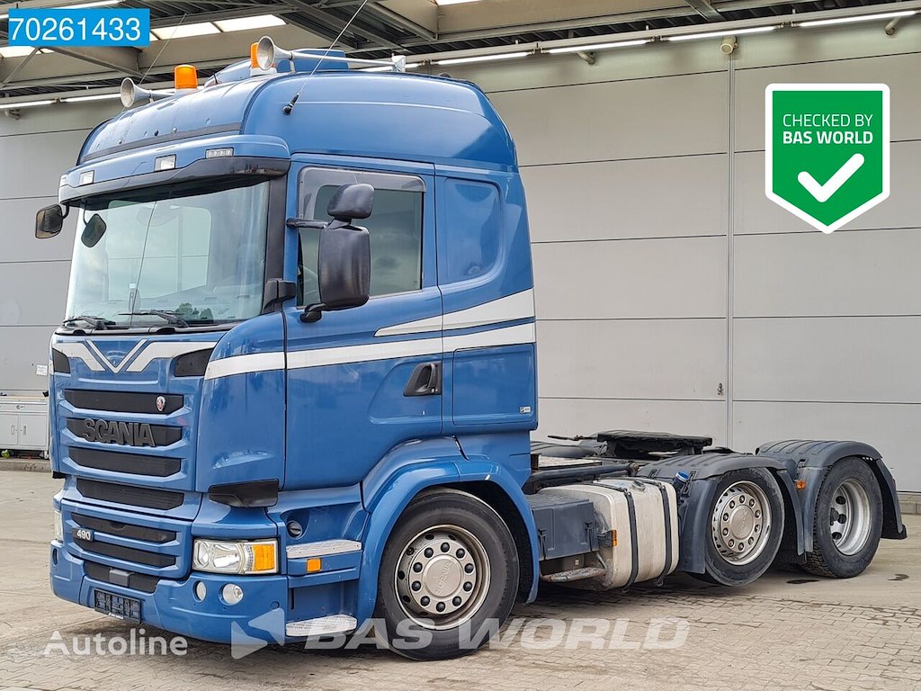 Scania R490 6X2 Retarder Lift+Lenkachse 2xTanks Full-Air tegljač