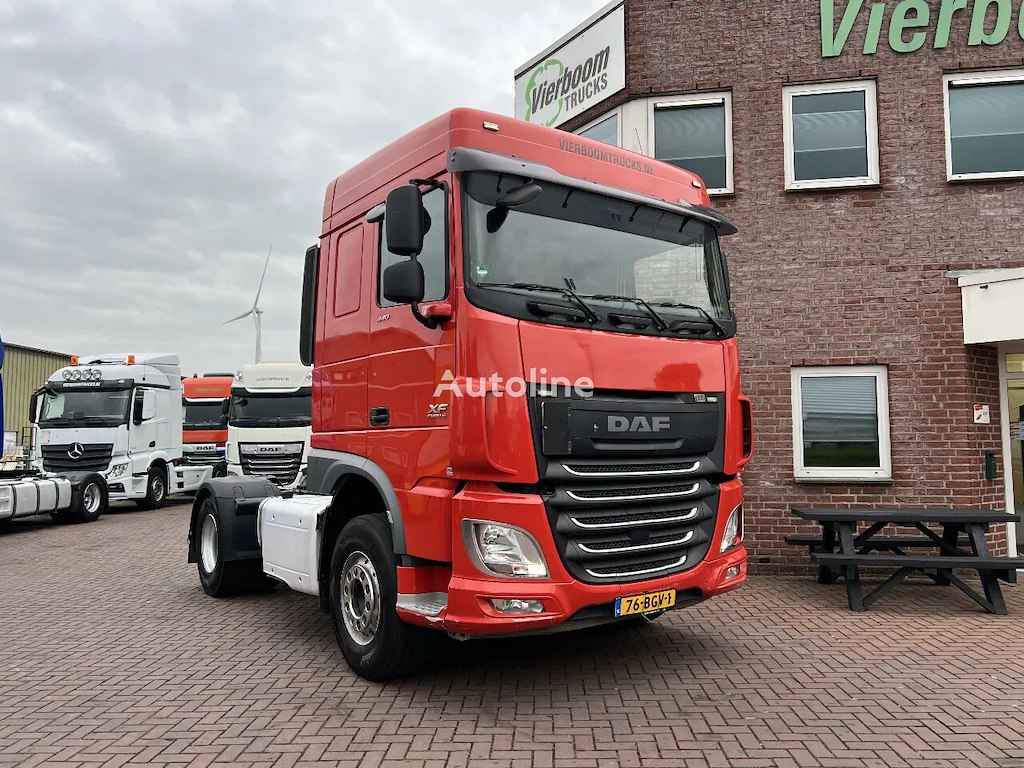 DAF XF 440 4X2 HYDRAULICS EURO6 HOLLAND TRUCK TOPCONITION!!! tegljač