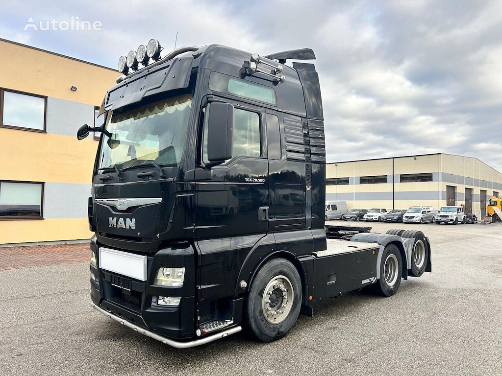 MAN TGX 28.560 6x2 + RETARDER + PTO tegljač