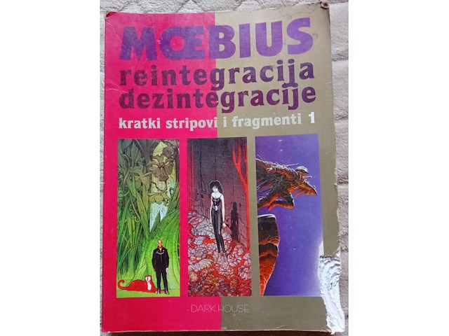 Moebius - reintegracija dezintegracije kratki stripovi