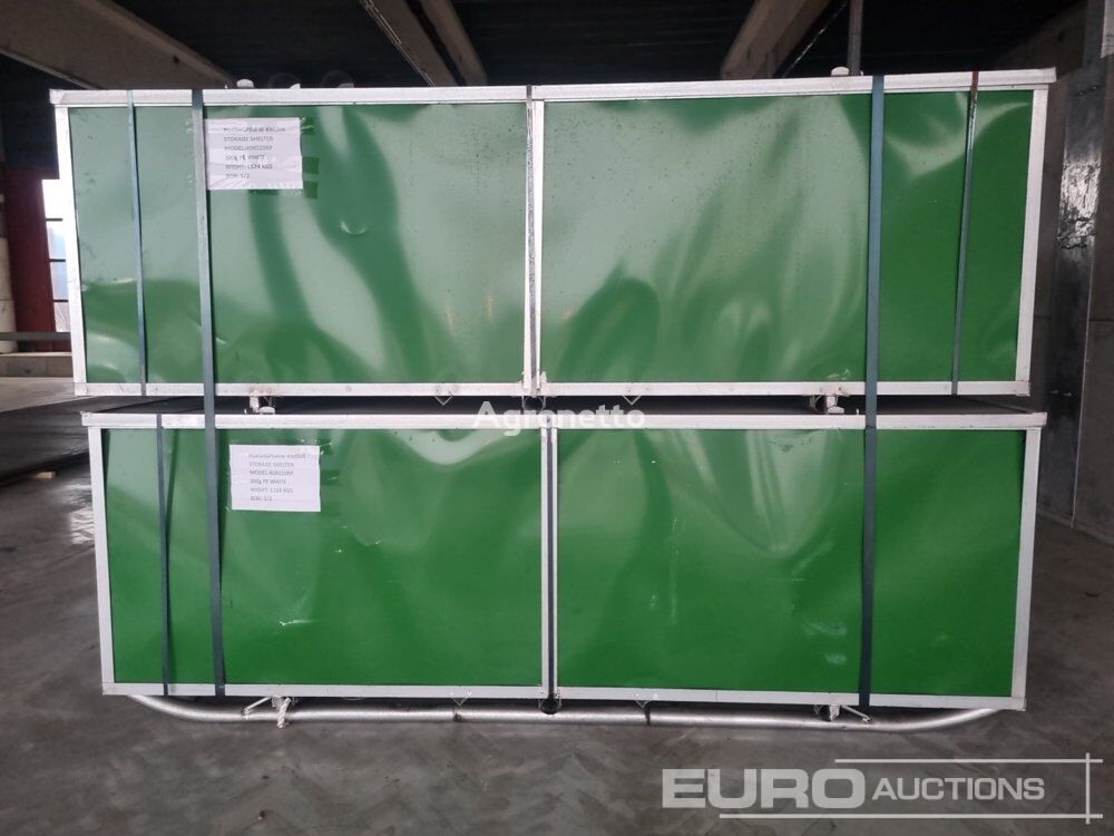 Prodaje se Eversteel 408020RP Storage Shelter (2 Boxes) šatorski hangar na aukciji