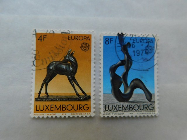 LUXEMBOURG EUROPA 1974 KOMPLET SERIJA