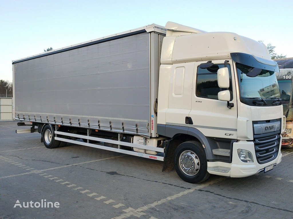 DAF CF 290 kamion sa klizna zavesa cerada