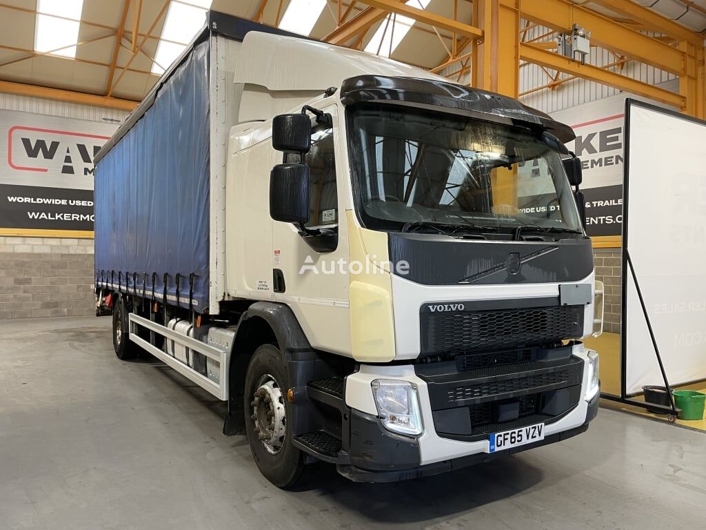 Volvo FE-250 *EURO 6* 18 TONNE 4X2 CURTAINSIDER – 2015 – GF65 VZV kamion sa klizna zavesa cerada