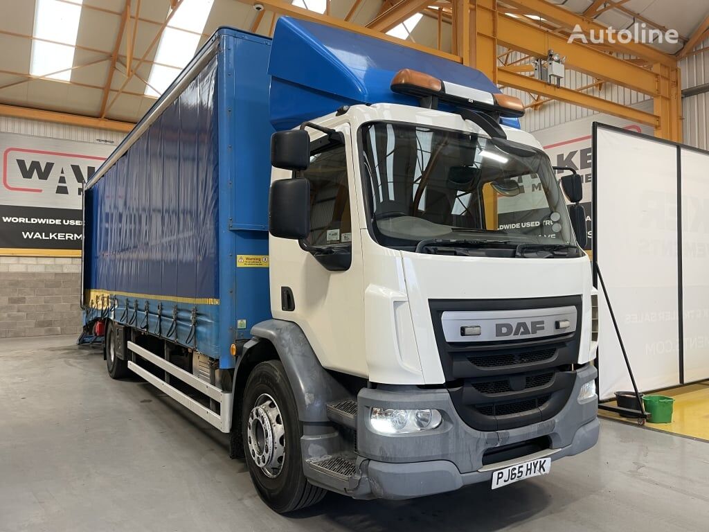 DAF LF220 4X2, *EURO 6* 18 TONNE BEAVERTAIL/CURTAINSIDER – 2015 – PJ kamion sa klizna zavesa cerada