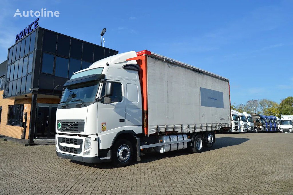 Volvo FH 420 * EURO5 * 6X2 * MANUAL * kamion sa klizna zavesa cerada