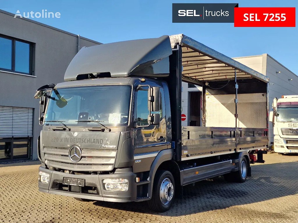 Mercedes-Benz Atego 1221 Ladebordwand kamion sa klizna zavesa cerada