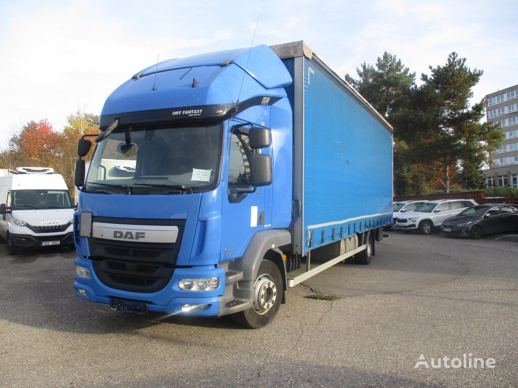 DAF LF 290 , 16t, 21 palet kamion sa klizna zavesa cerada