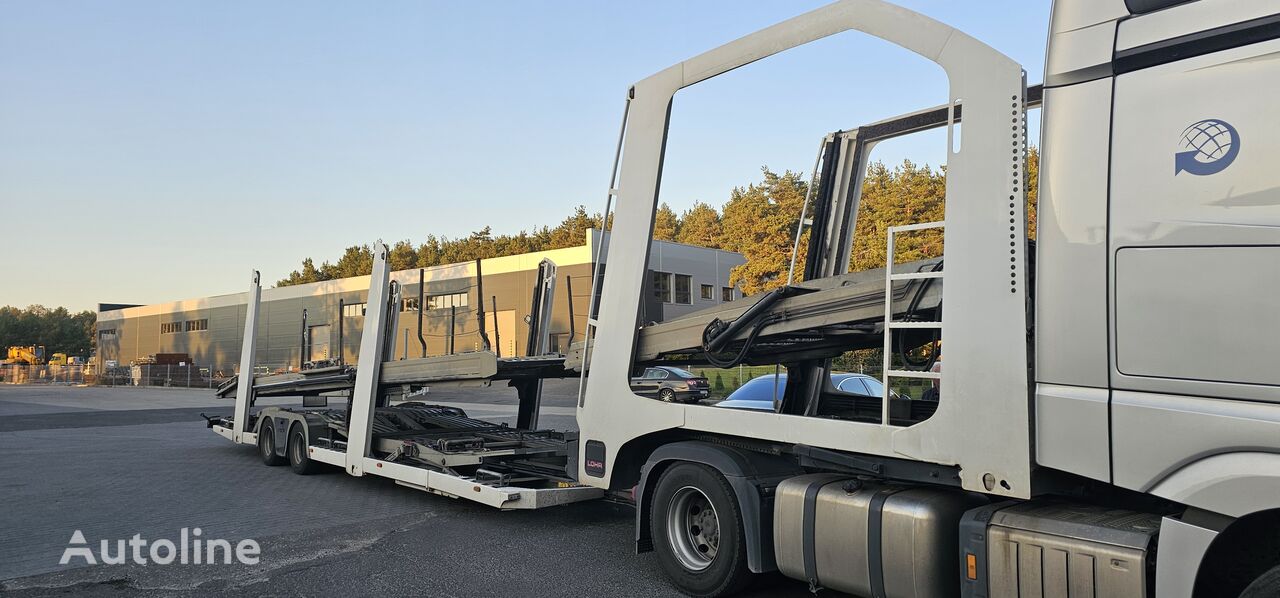 Mercedes-Benz Actros 1840 , Lohr Eurolohr with VDI autotransporter + prikolica autotransportera