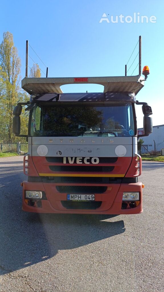 IVECO + LOHR 2008 autotransporter + prikolica autotransportera