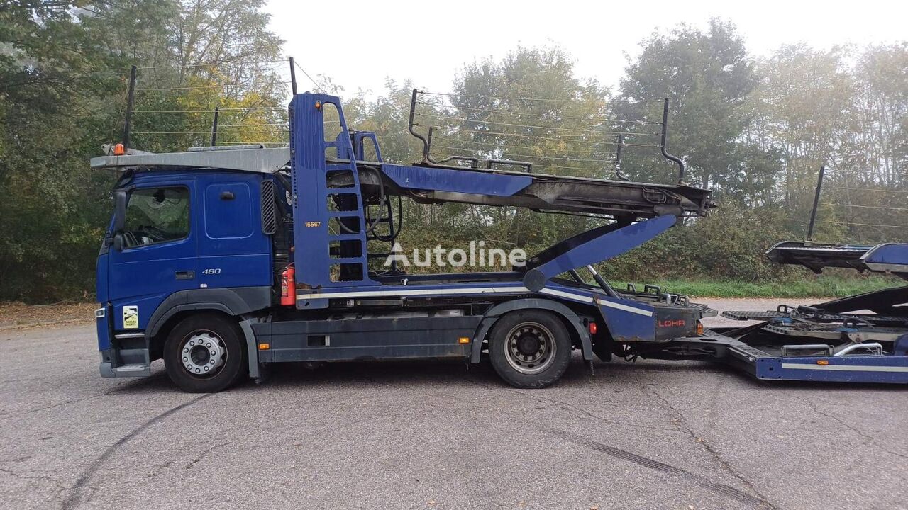 Volvo +LOHR 2012 autotransporter + prikolica autotransportera