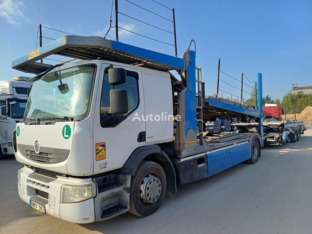 Renault +ROLFO 2004 autotransporter + prikolica autotransportera