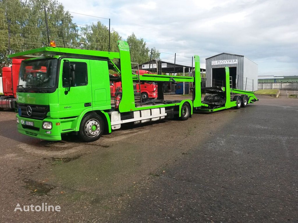 Mercedes-Benz Actros autotransporter + prikolica autotransportera