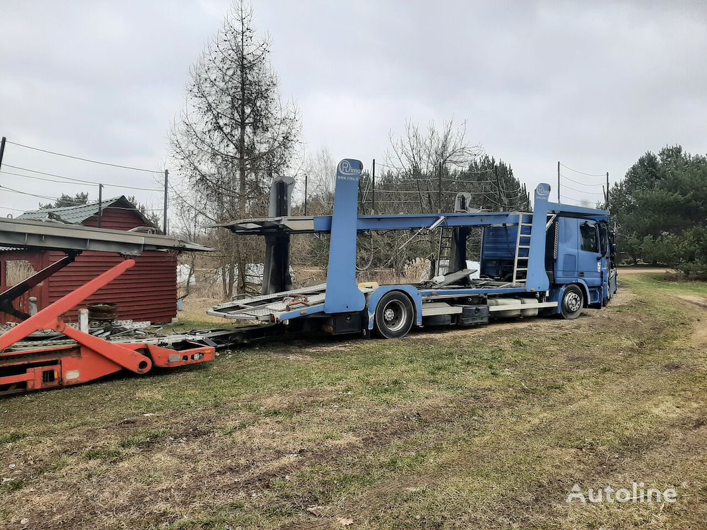 Mercedes-Benz Actros 1841 autotransporter + prikolica autotransportera