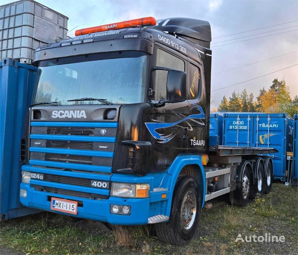 Scania R 124 GB kamion platforma