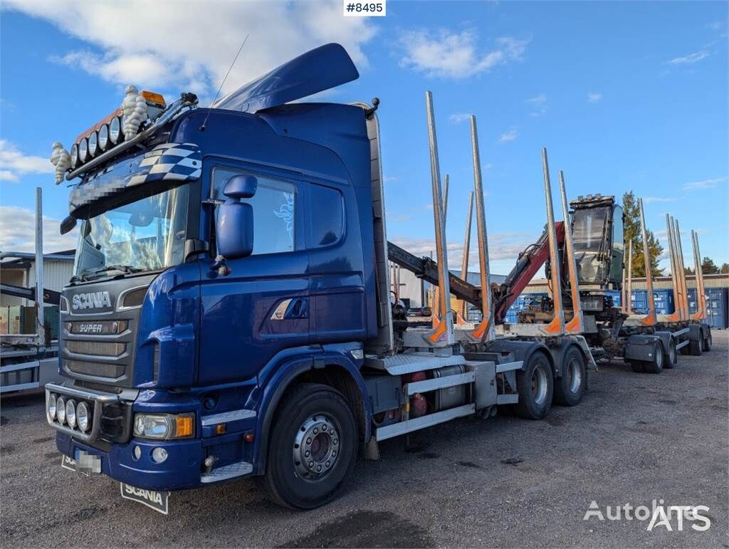 Scania R620LB6X4HSA kamion za prevoz drva