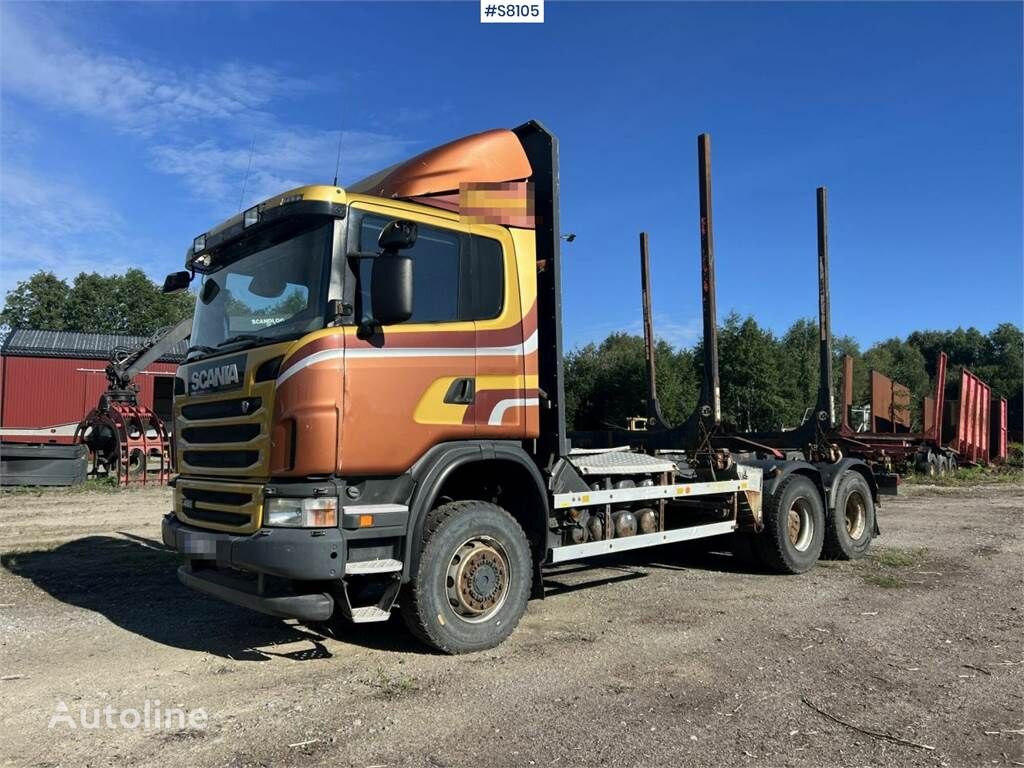 Scania G480 kamion za prevoz drva