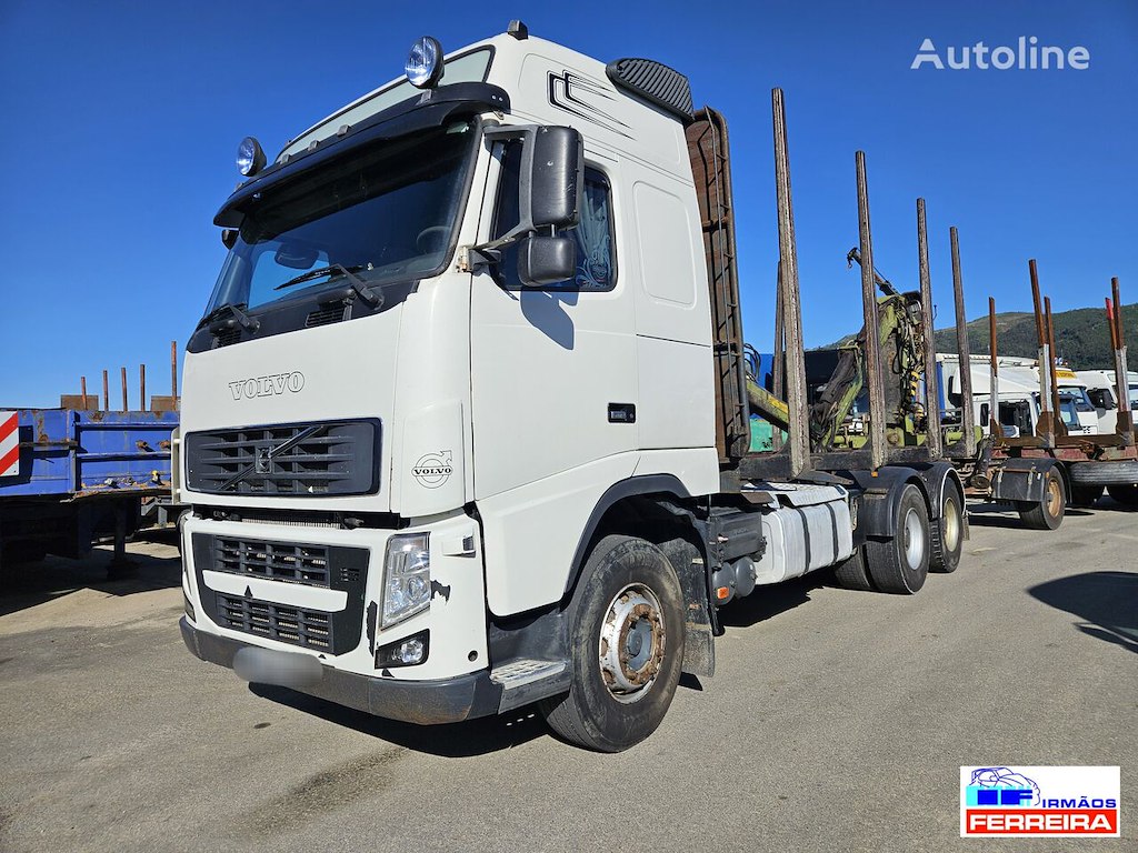 Volvo FH 500 6x4 grua loglift kamion za prevoz drva