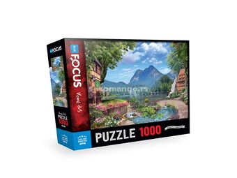 BLUE FOCUS Puzzle Jezero- 1.000 delova