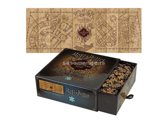 Harry Potter - Gifts - Marauders Map 1000pc Jigsaw Puzzle