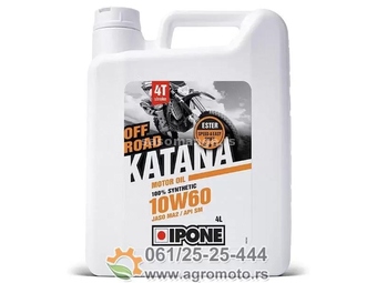 Motorno ulje IPONE Off Road Katana 10W-60 4T 4L