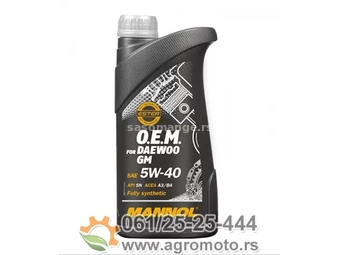 Motorno ulje MANNOL O.E.M DAEWOO GM 5W-40 7711 1L