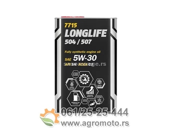 Motorno ulje MANNOL Longlife 504/507 5W-30 7715 1L