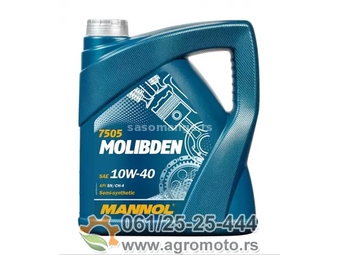 Motorno ulje MANNOL Molibden 10W-40 7505 4L