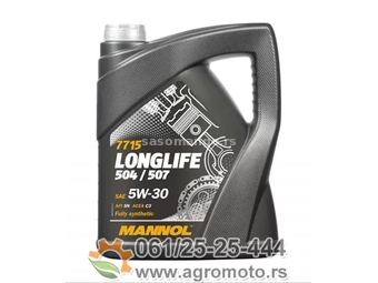 Motorno ulje Longlife 504/507 MANNOL 5W-30 7715 5L