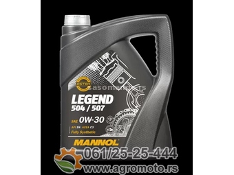 Motorno ulje LEGEND 504/507 MANNOL 0W-30 7730 5L