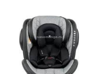 KikkaBoo Autosedište 0-1-2-3 (0-36 kg) Stark ISOFIX Light Grey (KKB70026)