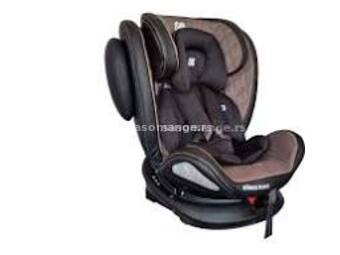 KikkaBoo Autosedište 0-1-2-3 (0-36 kg) Stark ISOFIX Beige ( KKB70024)